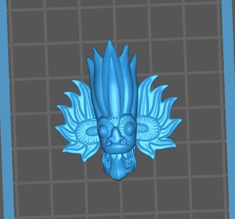 SriLankan Traditional mask GARA YAKA 3D printable model 3D model 3D ...