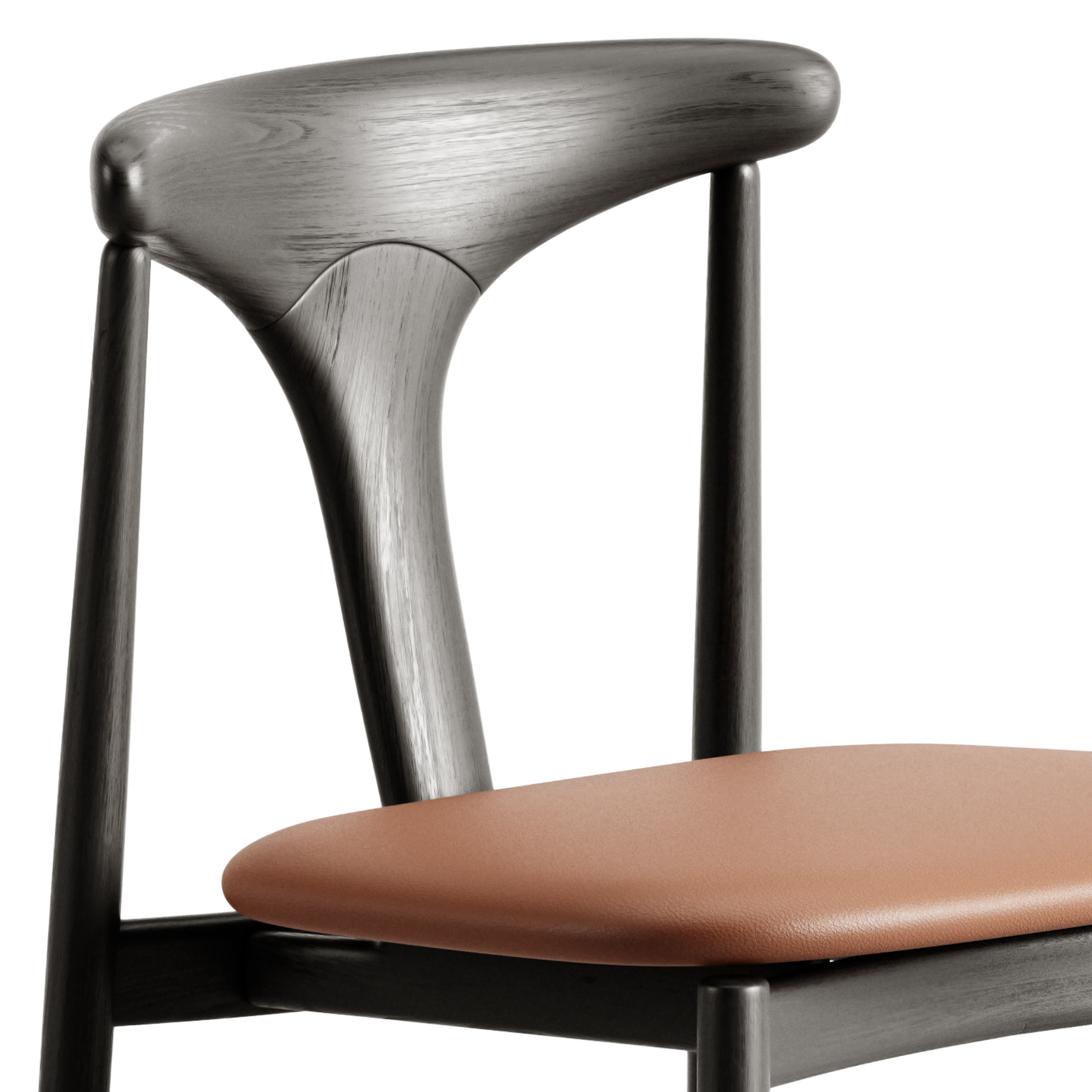 TONBO Chair with Armrests Kristalia 3D model | CGTrader