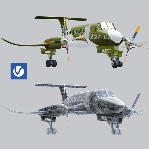 flight check airplane 3D model | CGTrader