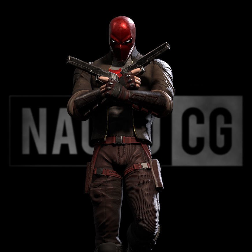 Fan Art Red Hood Statue - Standalone version 3D model 3D printable ...