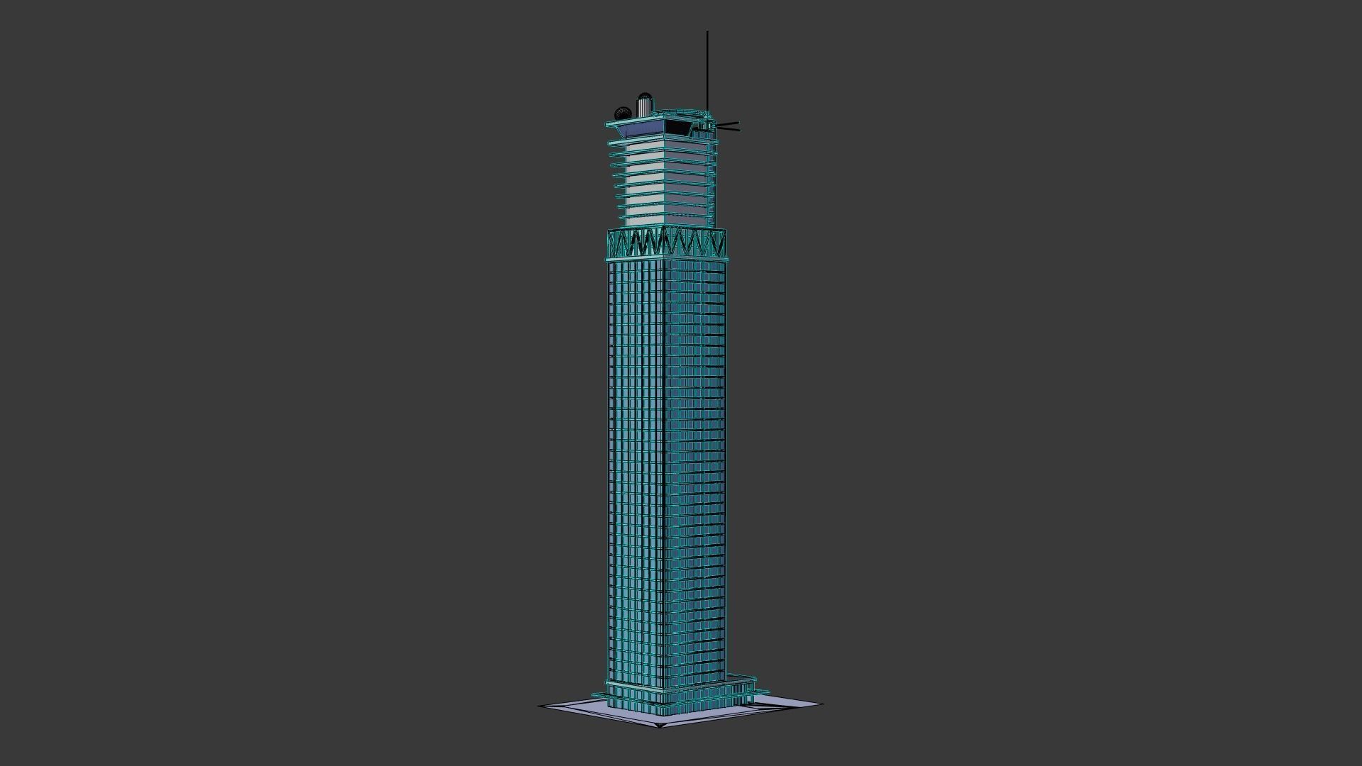 Set of Low Poly Buildings free VR / AR / low-poly 3D model | CGTrader