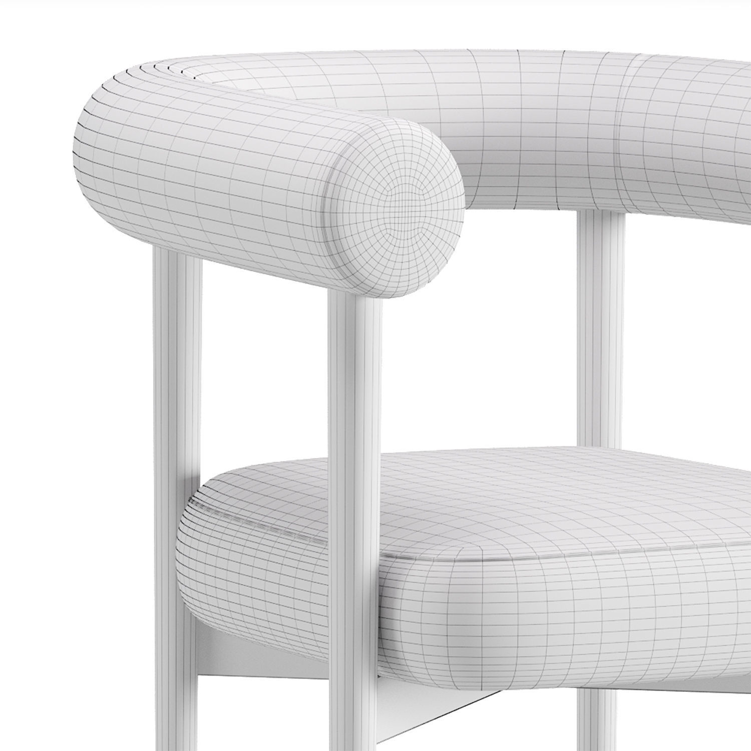 Rena Dining Chair by Noho Home 3D model | CGTrader