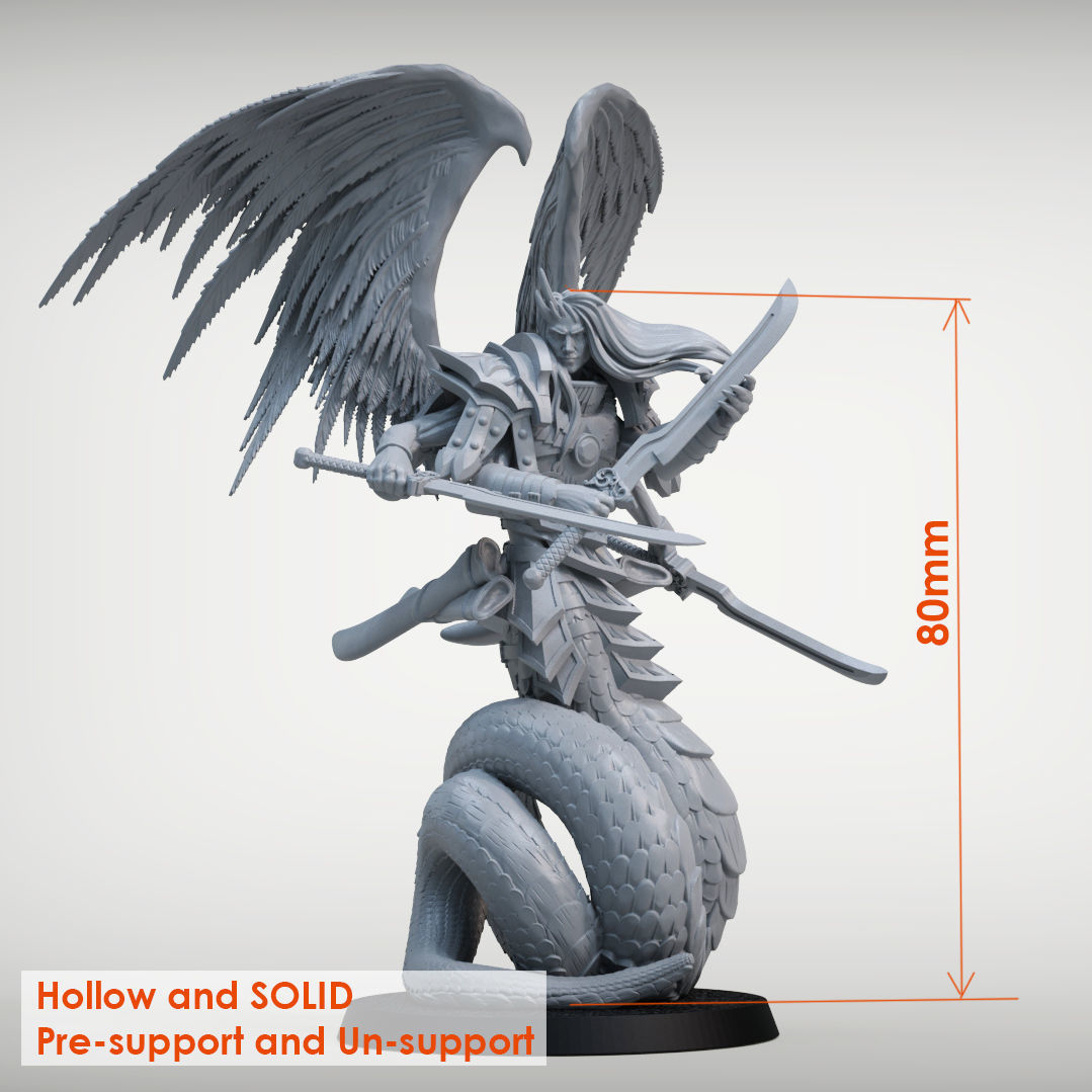 NAGA WARRIOR 3D model 3D printable | CGTrader