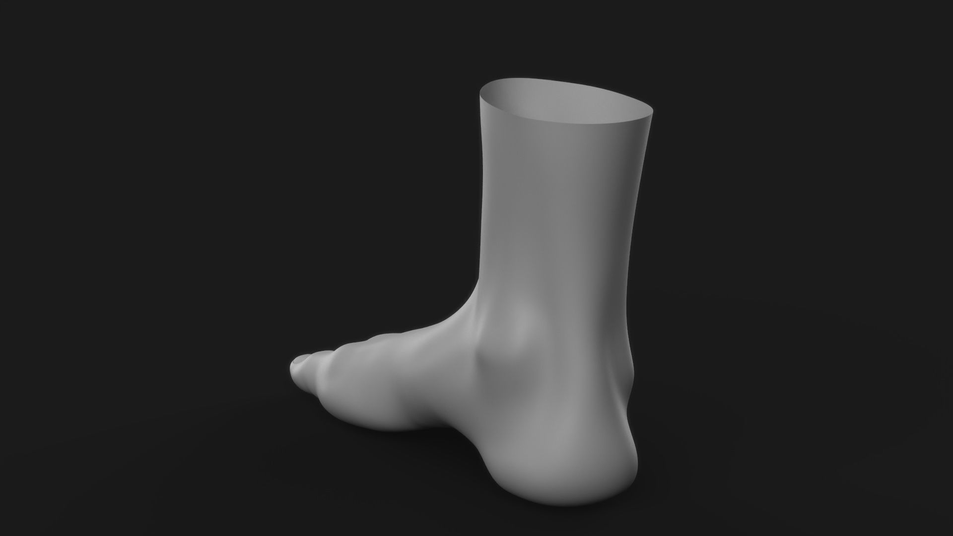 Realistic Human Foot 3D model | CGTrader