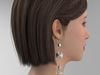 ACCESSORIES earing 001 FOR FV2 AVATAR 3D CLO MARVELOUS 3D model | CGTrader