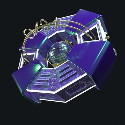 Imaginary spaceship 3D model | CGTrader