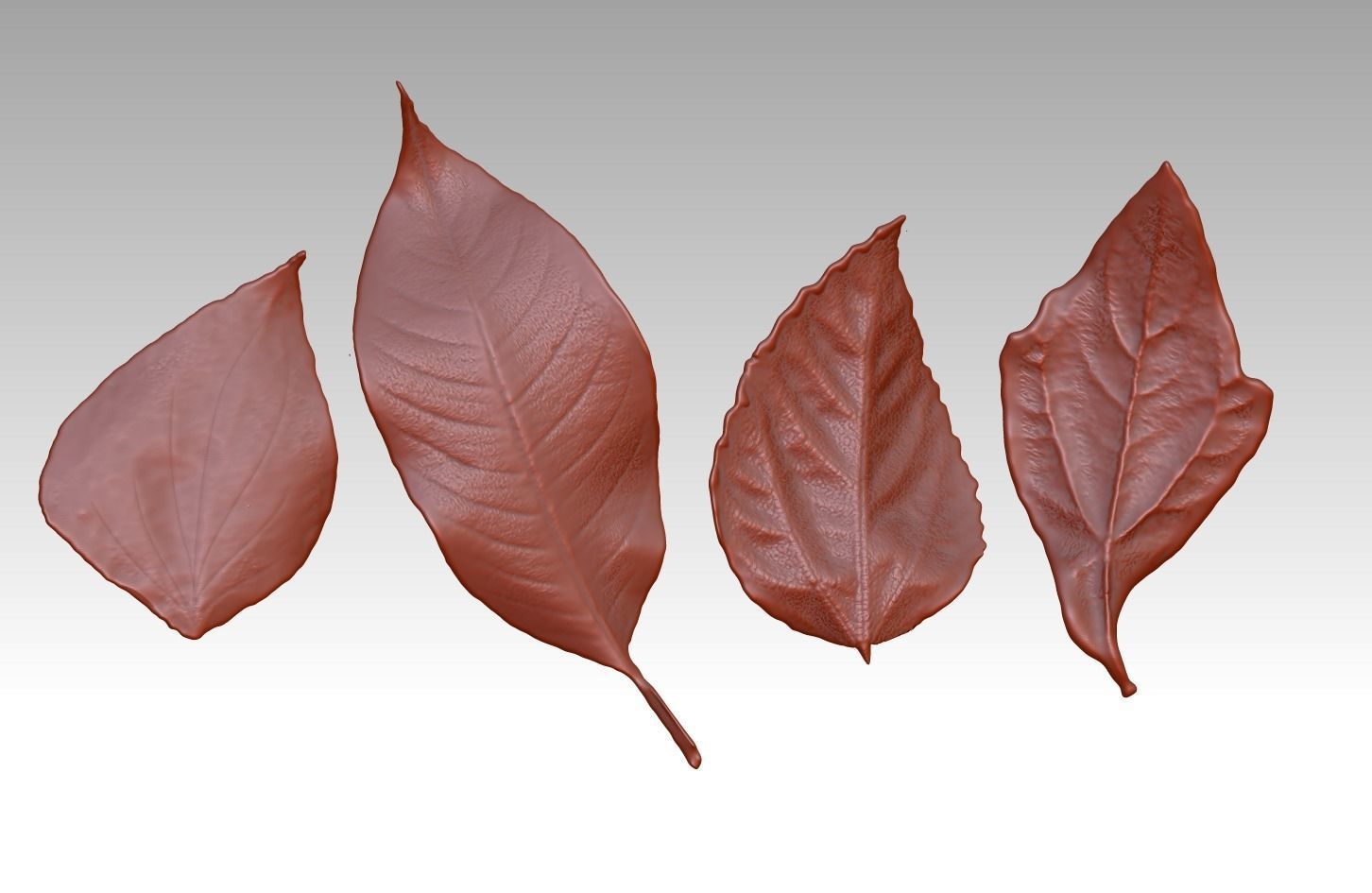 3D printing leaves Withered leaves Autumn leaves Leaf sculpture 3D ...
