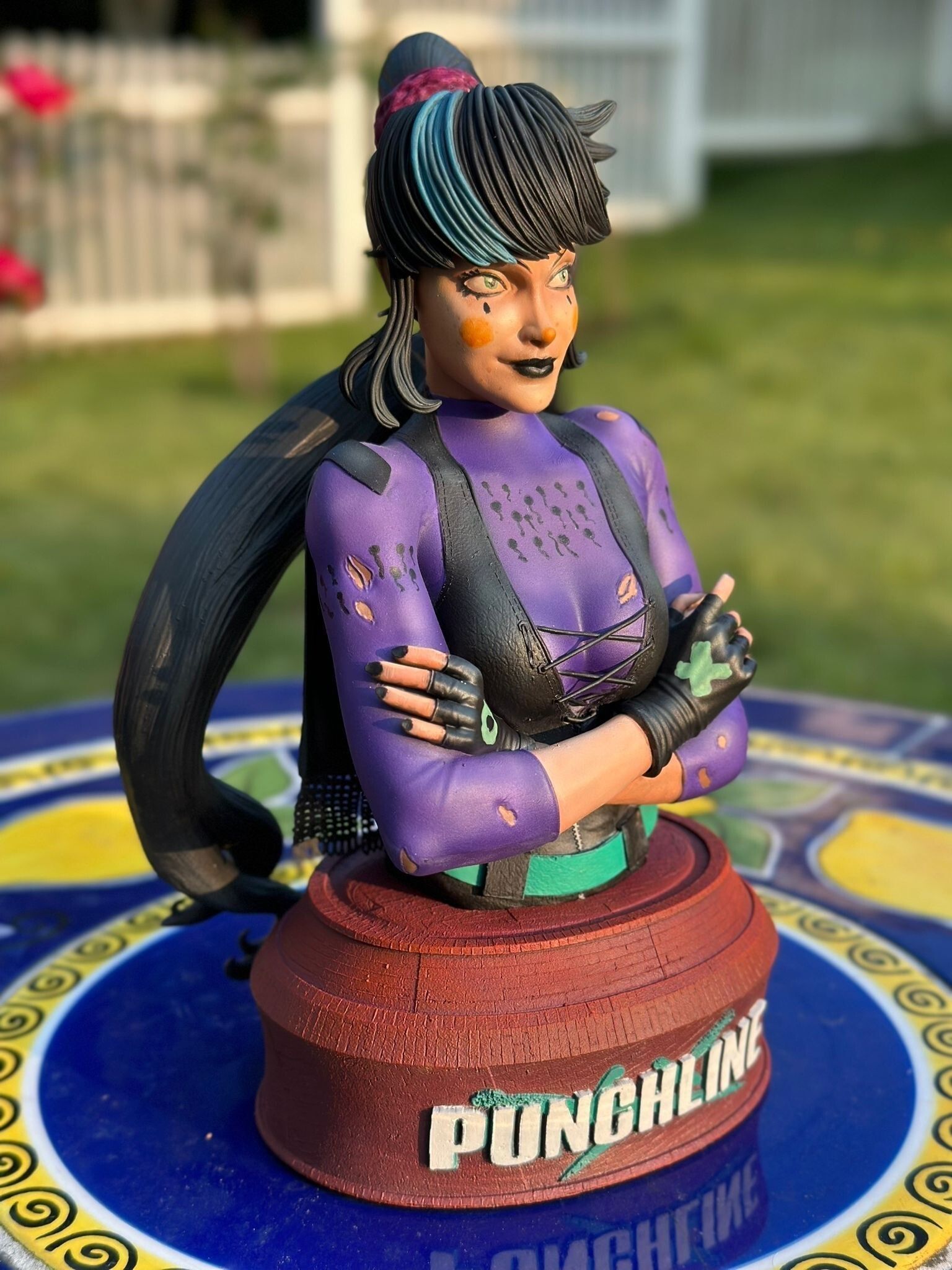 Punchline bust 3D model 3D printable | CGTrader