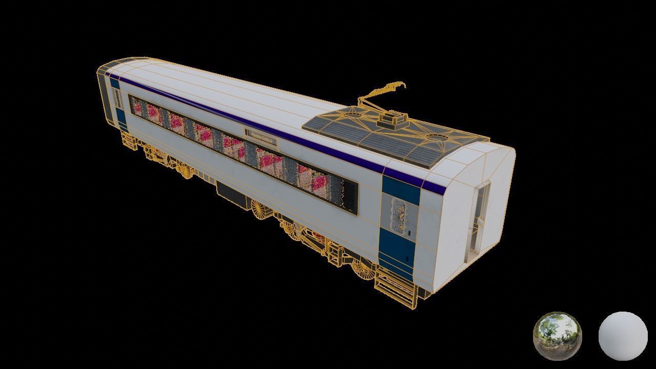 3D model vande bharat express train 18 VR / AR / low-poly | CGTrader