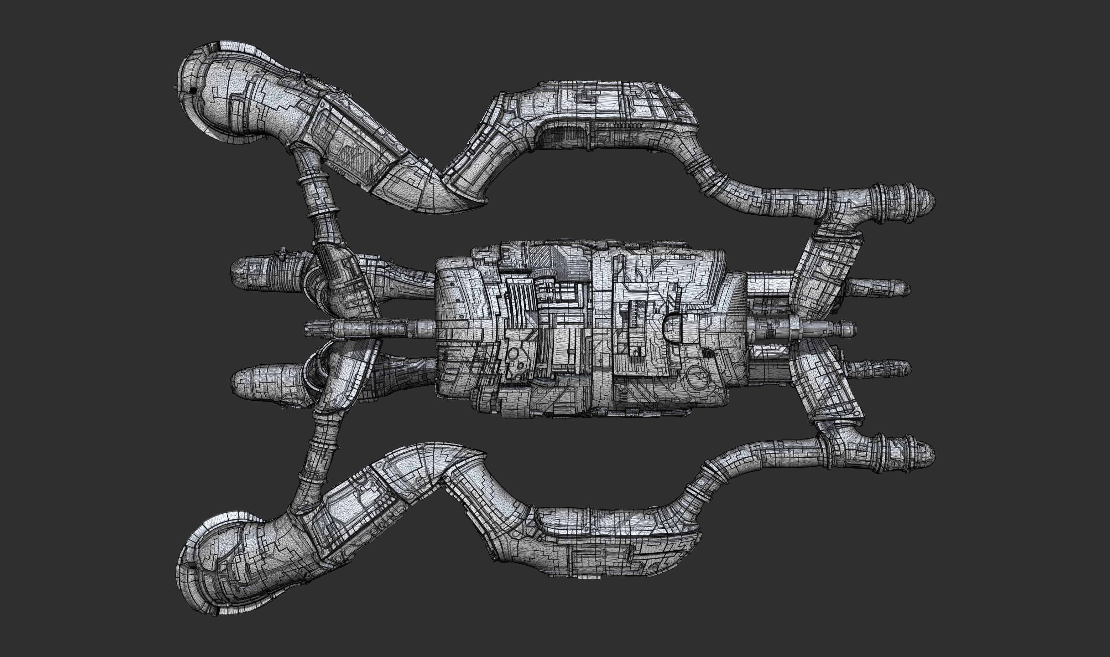 space equipment node 00192 3D model | CGTrader