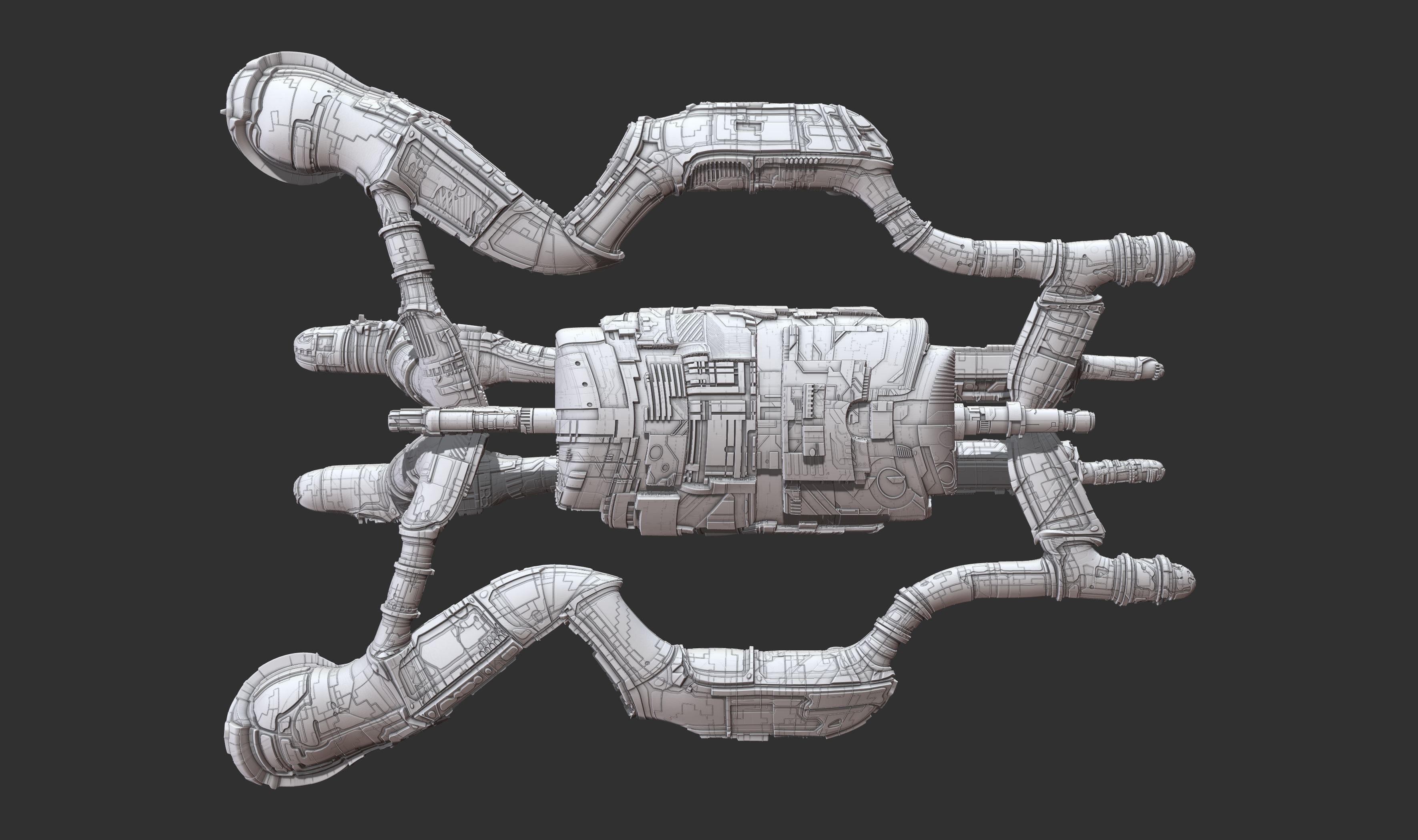 space equipment node 00192 3D model | CGTrader