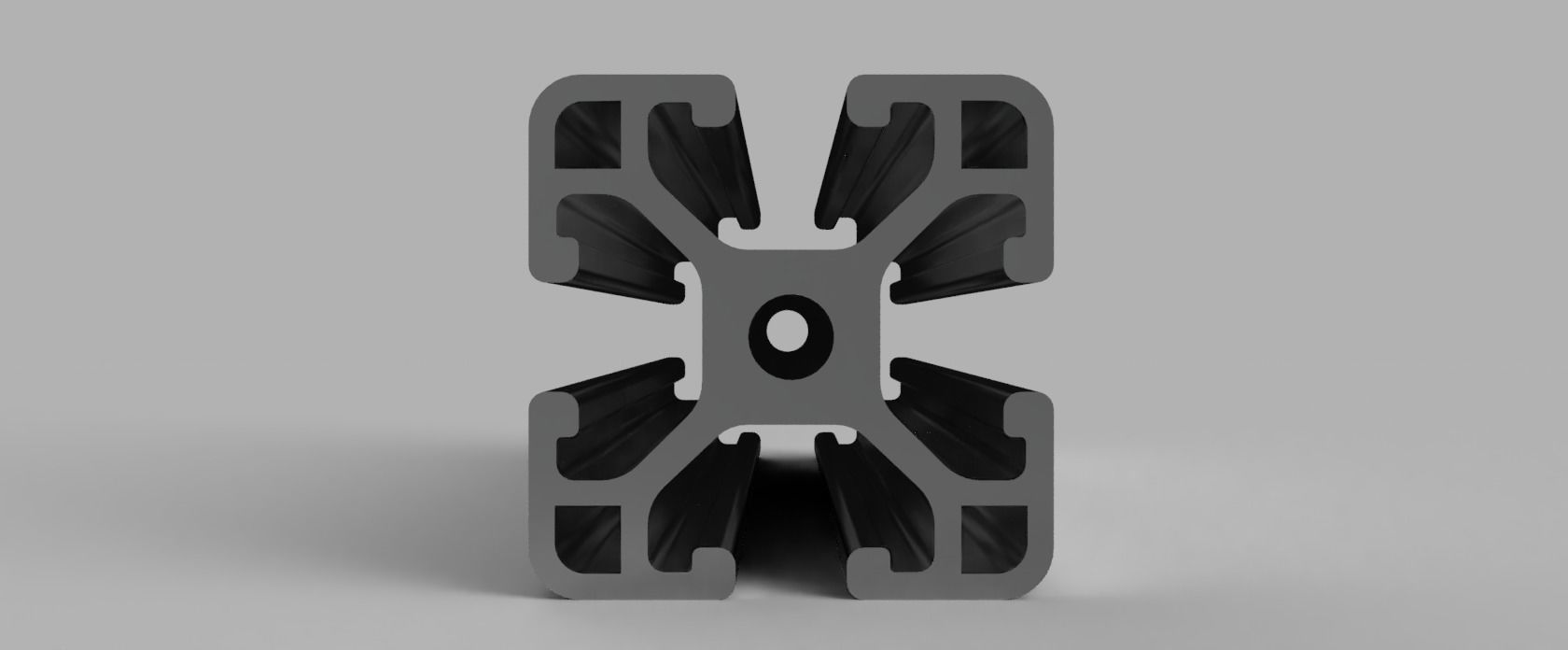 aluminum profile 3D model | CGTrader