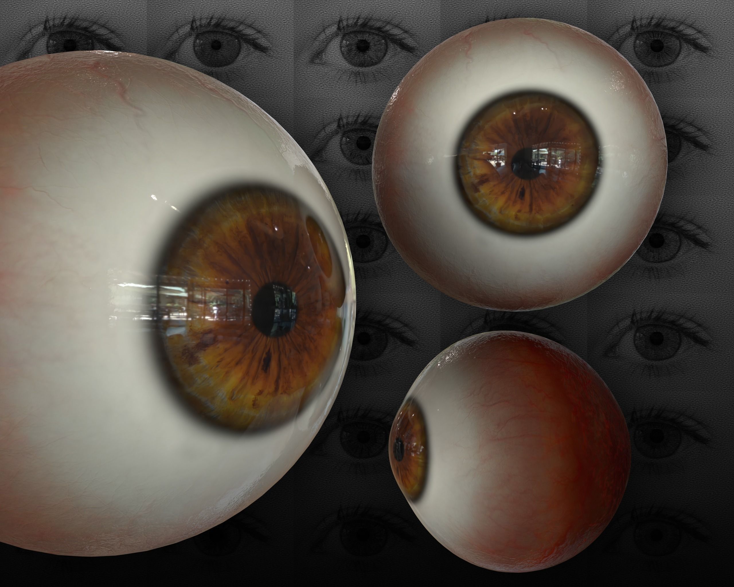 3D model Eye See You - Vol 01 - Refraction VR / AR / low-poly | CGTrader