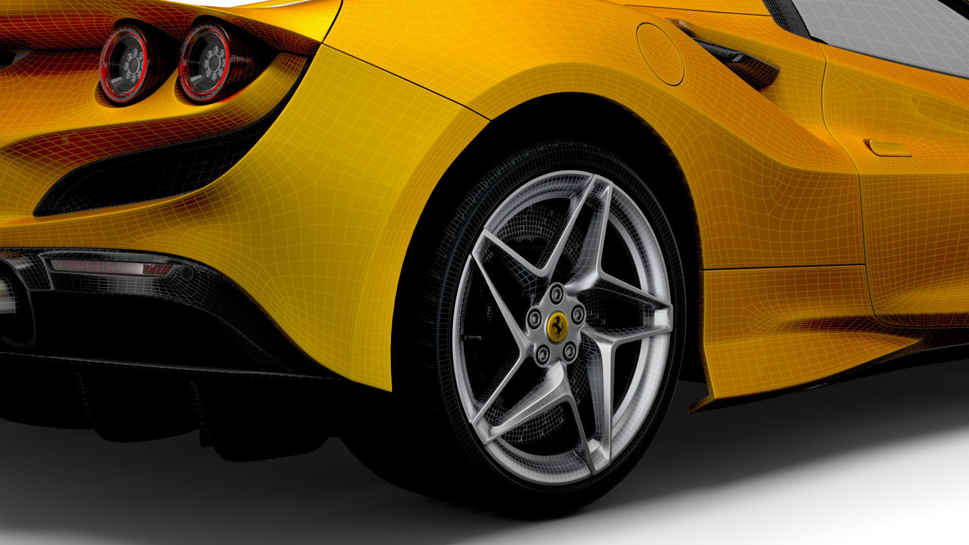 Ferrari F8 Spider 2023 3D model | CGTrader