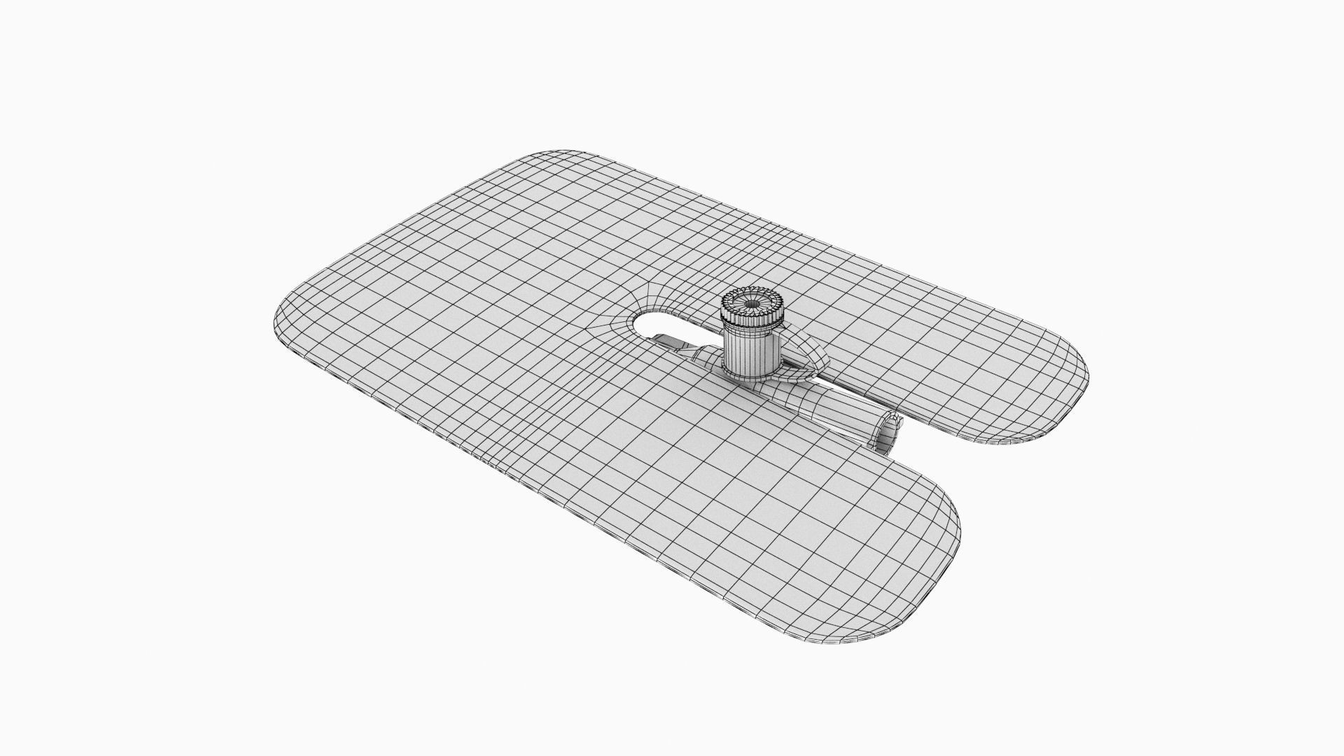 3D model Cannula with sticky plaster VR / AR / low-poly | CGTrader