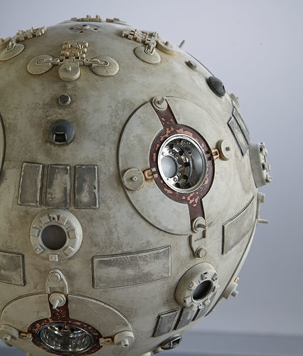 Jedi Training Remote parts 3D model 3D printable | CGTrader