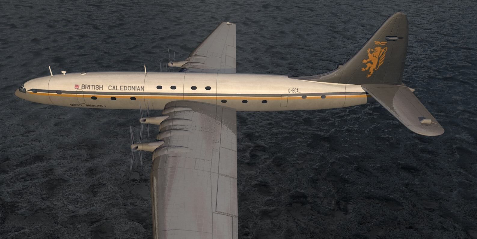 Bristol Type 167 Brabazon 3D model | CGTrader