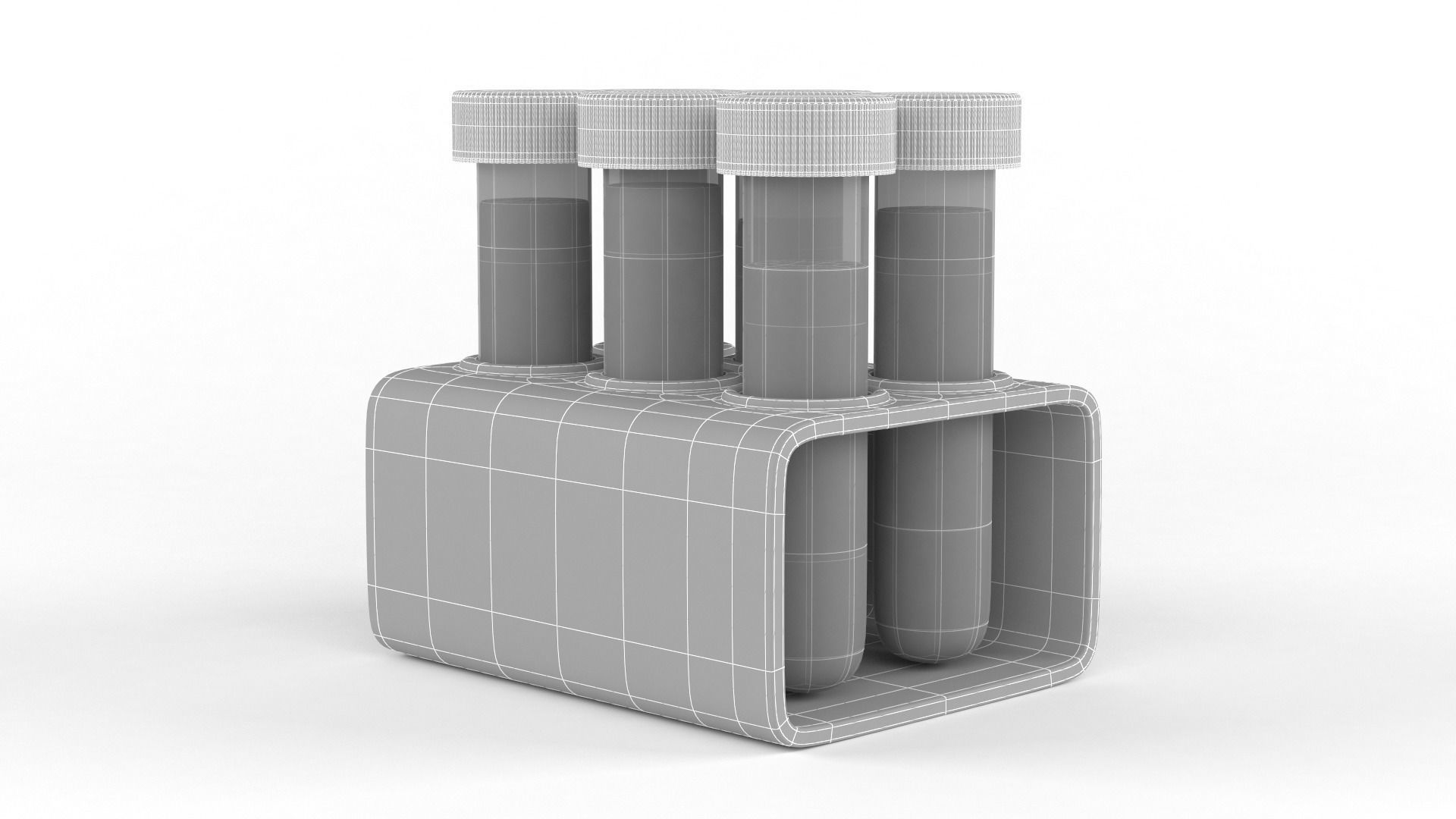 Test Tubes 3D model | CGTrader