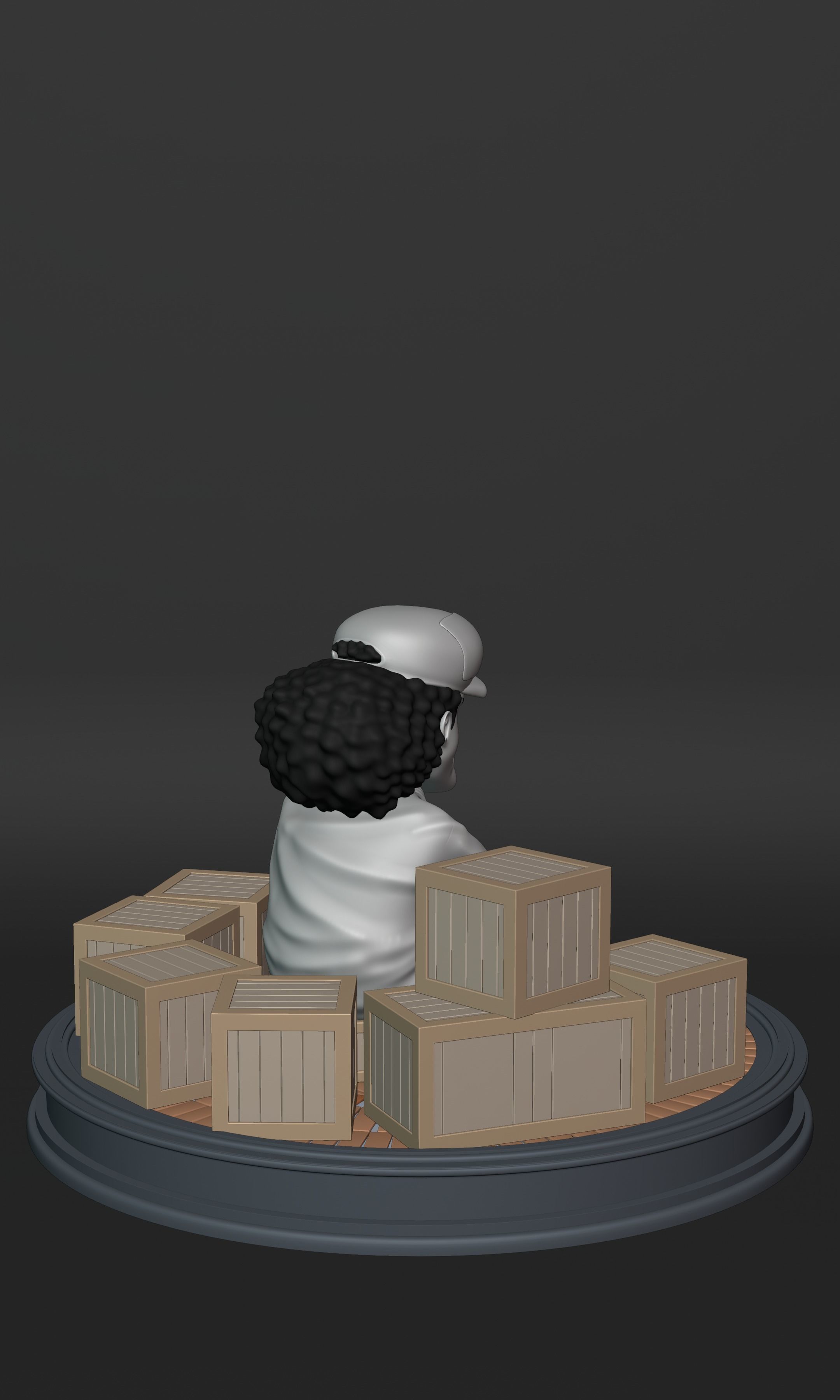 3D model BLACKBEARD MARSHAL D TEACH KID VERSION ONE PIECE VR / AR / low ...