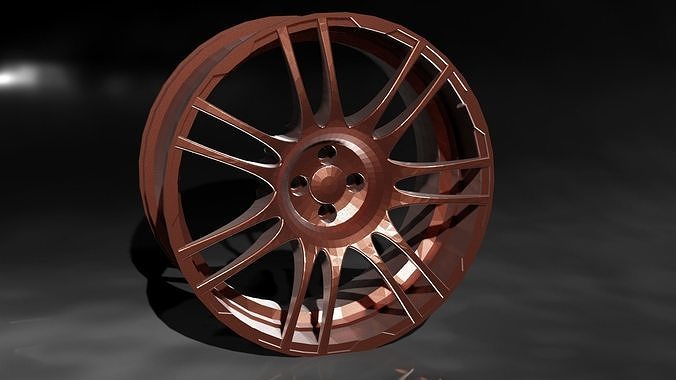 Car Rims 3D model 3D printable | CGTrader