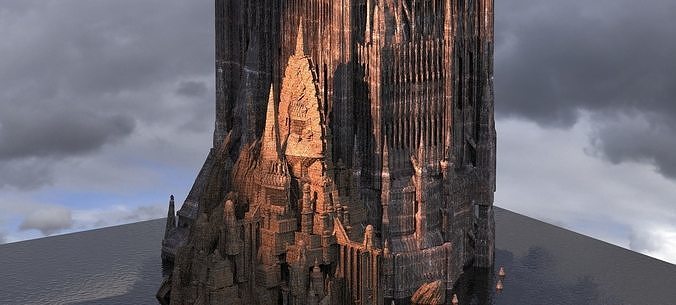 Conan Kings Barbarian Tower 3D model | CGTrader