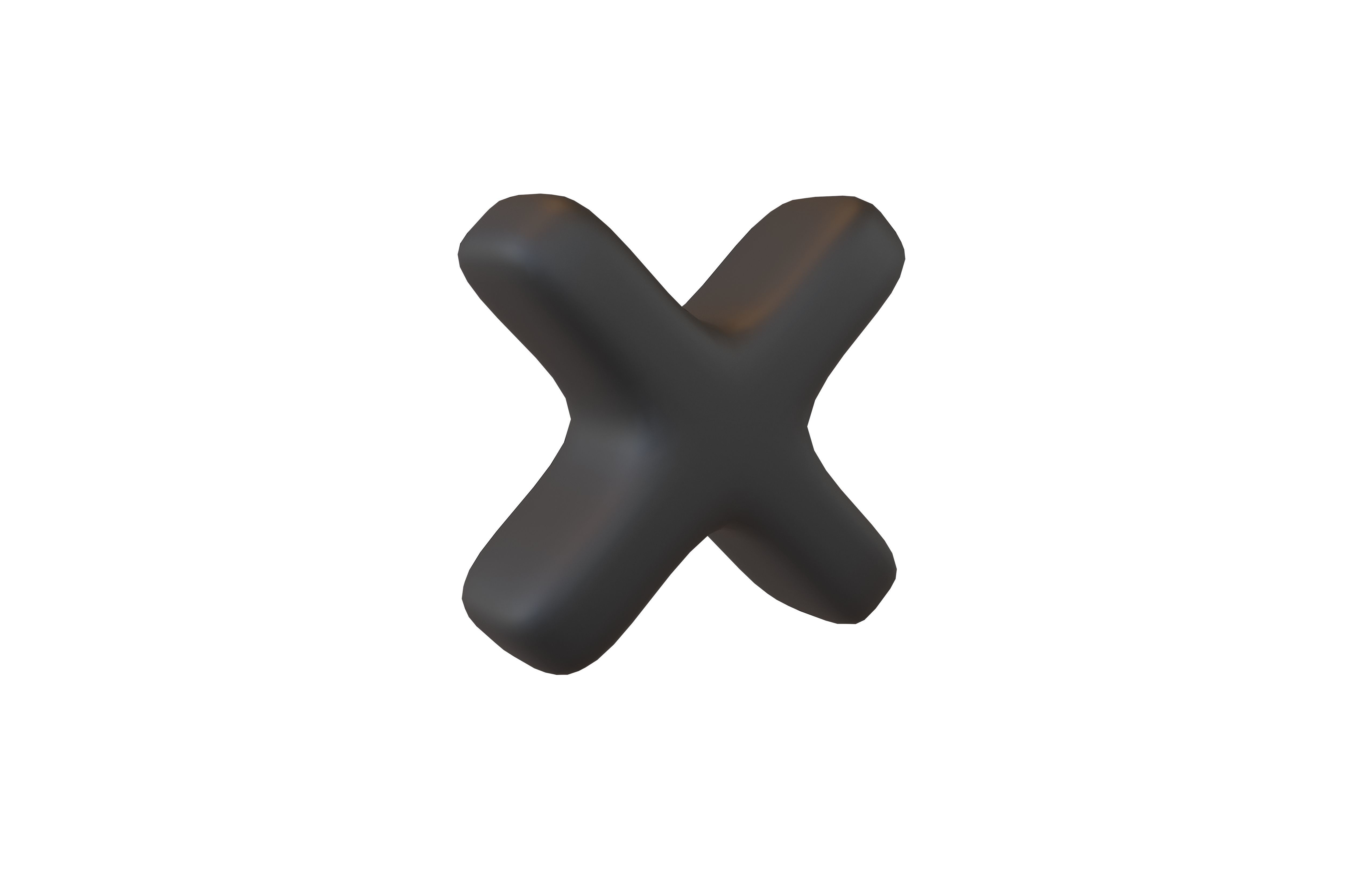 3D model Calculation Multiplication Symbol V1 001 VR / AR / low-poly ...