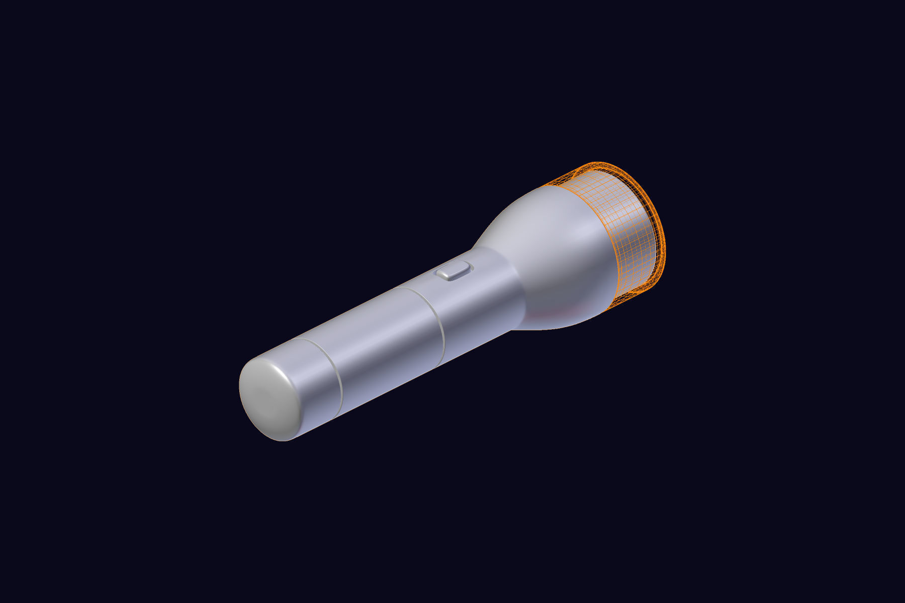 Flashlight Torch 3D model | CGTrader