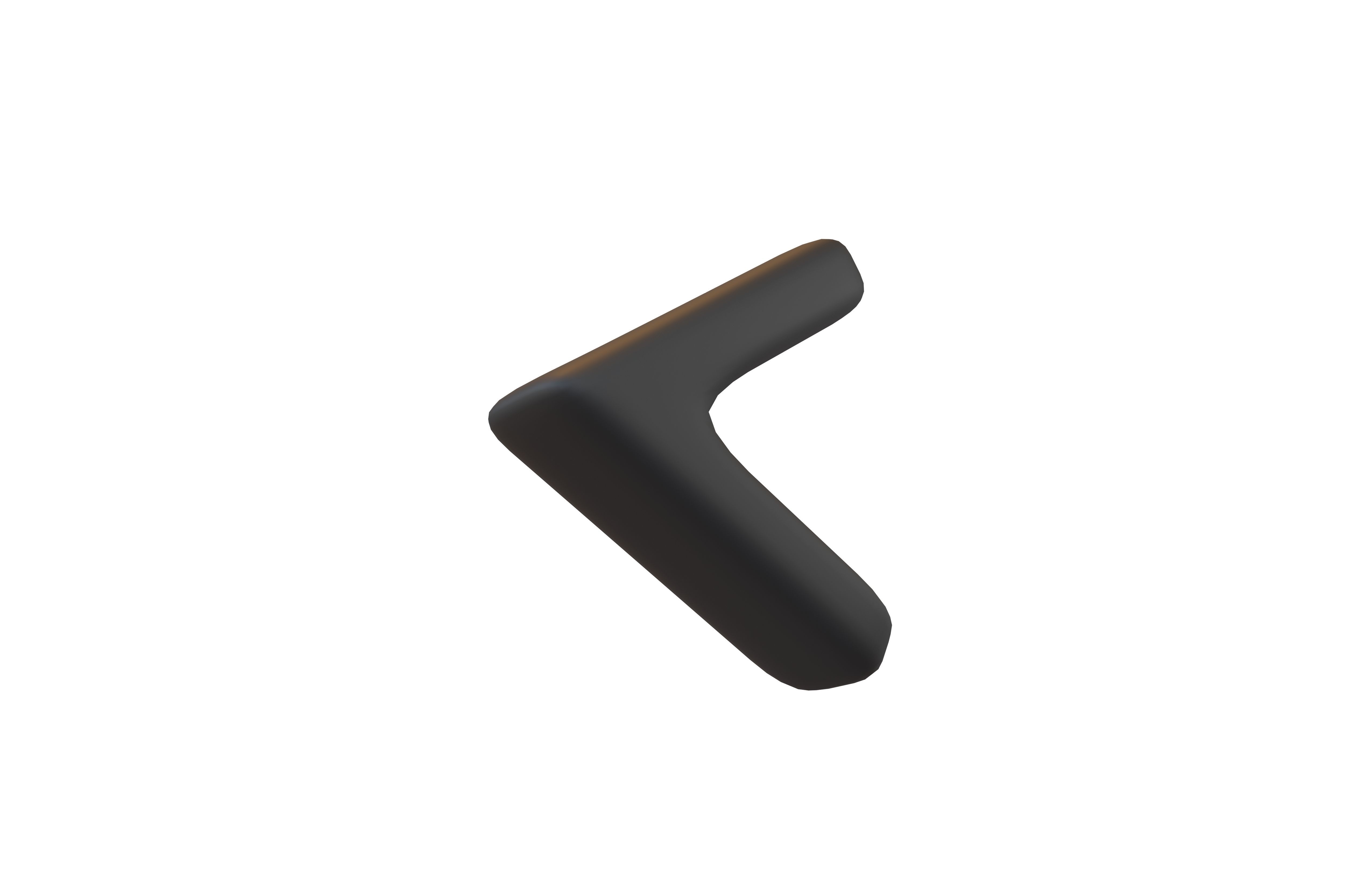 3D model Calculation Strict Inequality Less Than Symbol V1 001 VR / AR ...