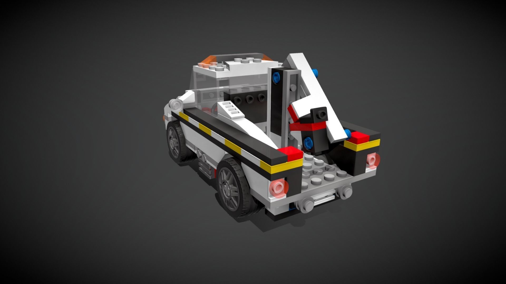 Lego Highway Speedster Truck 3D model | CGTrader