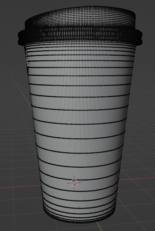 Paper cup keychain for 3d printing 3D model 3D printable | CGTrader