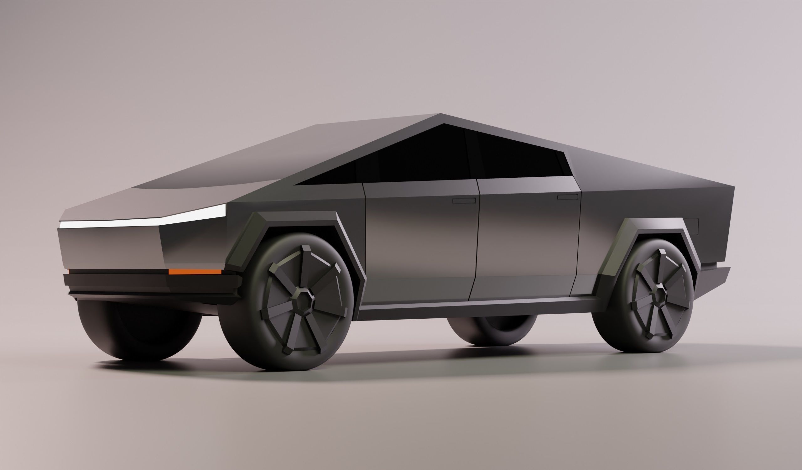 Tesla Cybertruck free 3D model | CGTrader