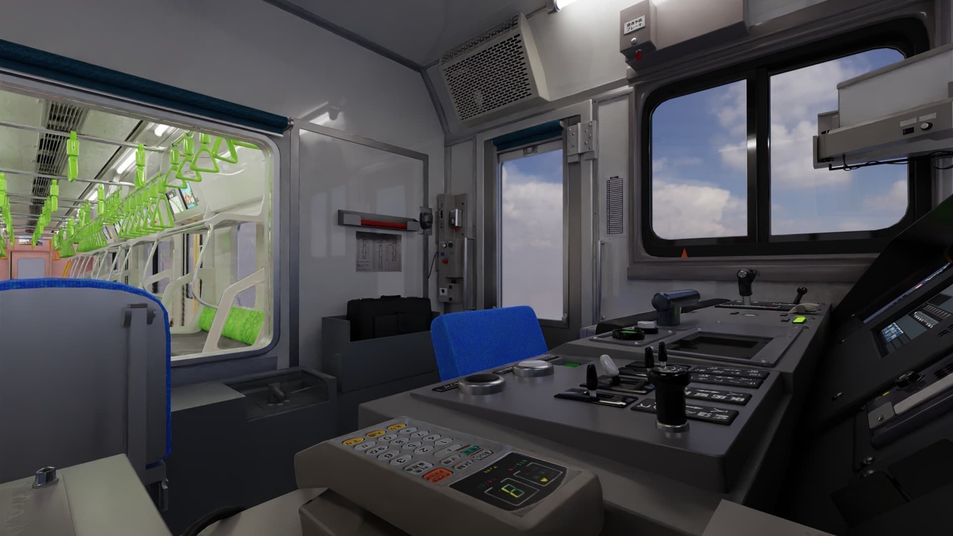 Japanese Train Head Interior Exterior Yamanote Line E235 Rigged 3D model rigged | CGTrader