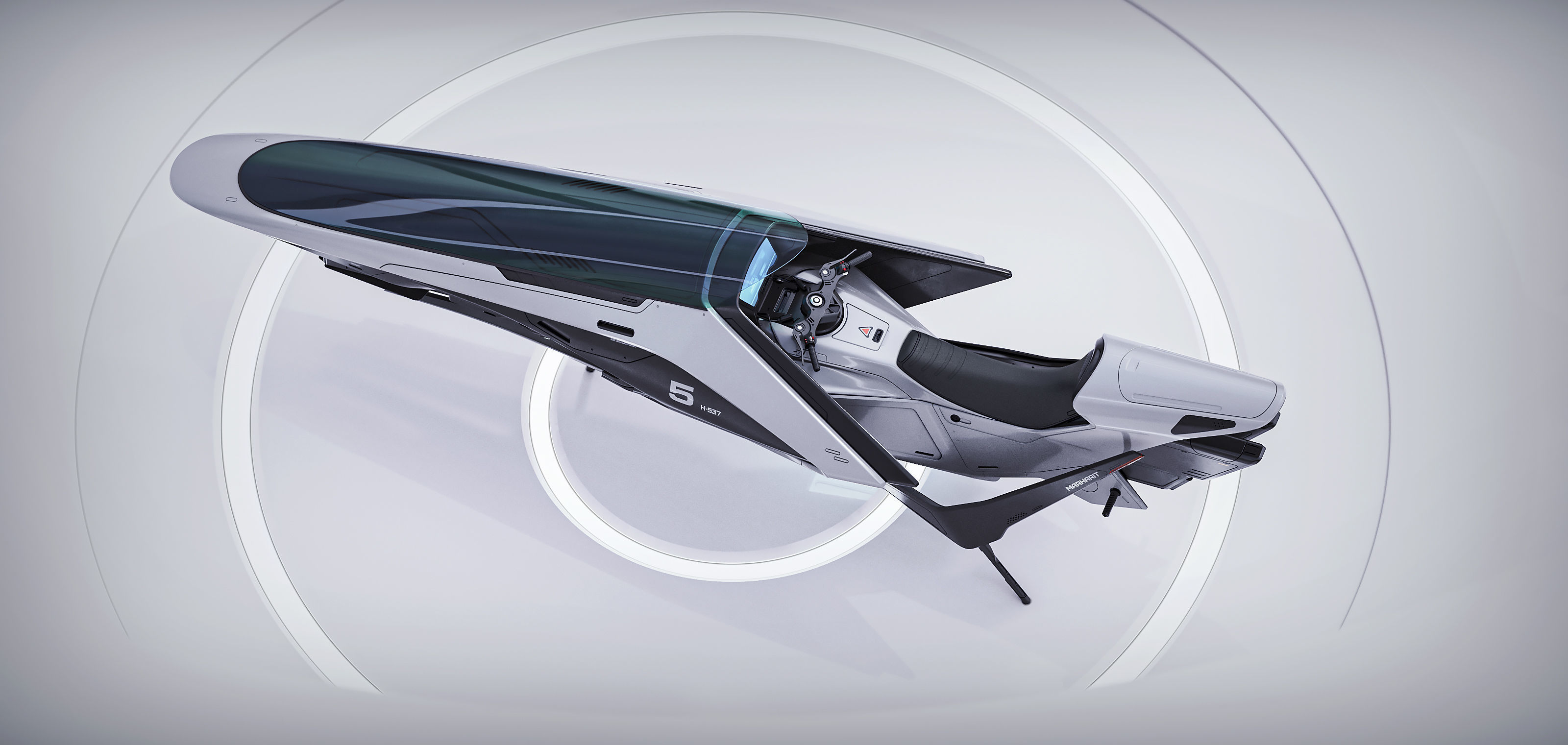 Hover Bike 3D model | CGTrader