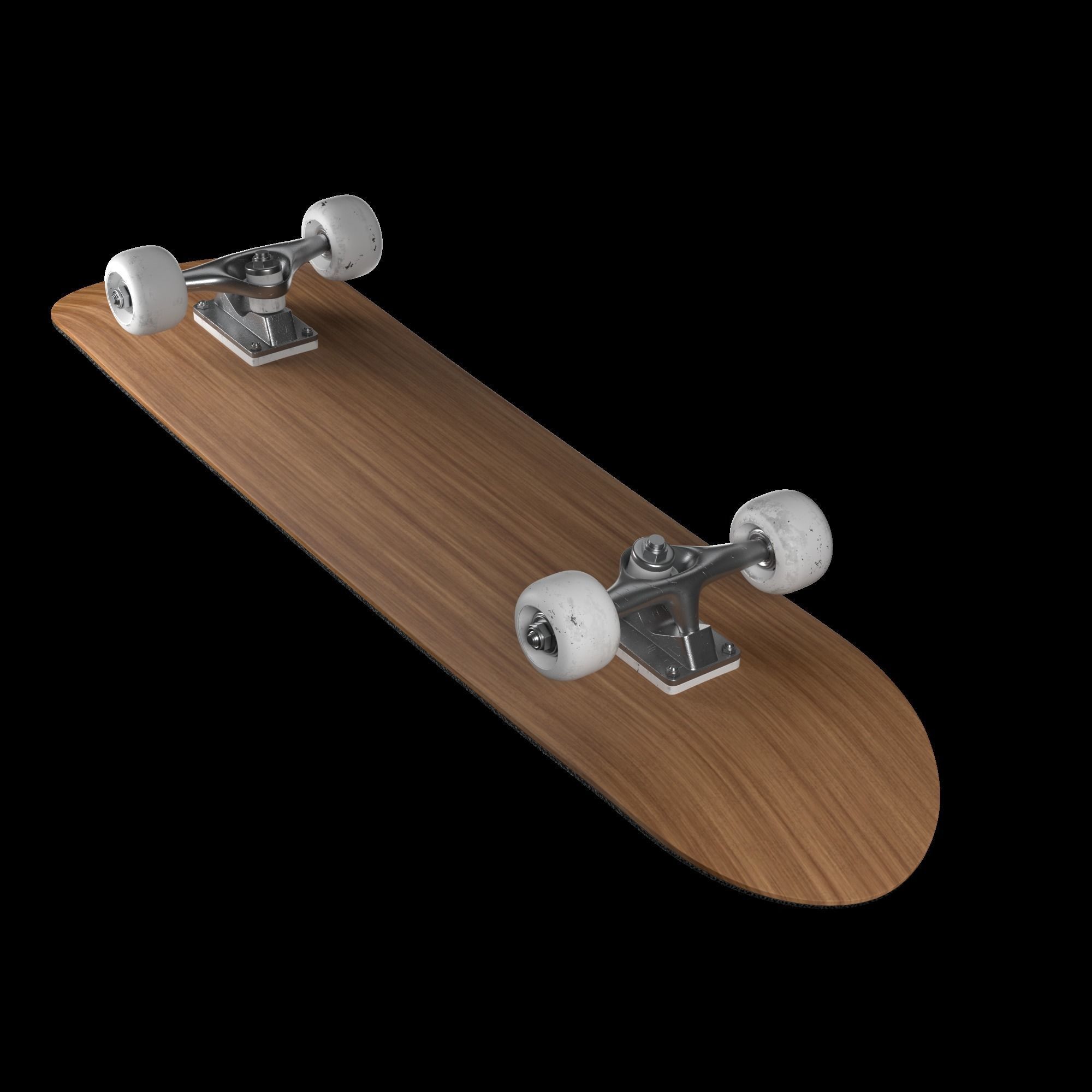 3D model Realistic and High-Quality 3D Model of a Skateboard VR / AR ...