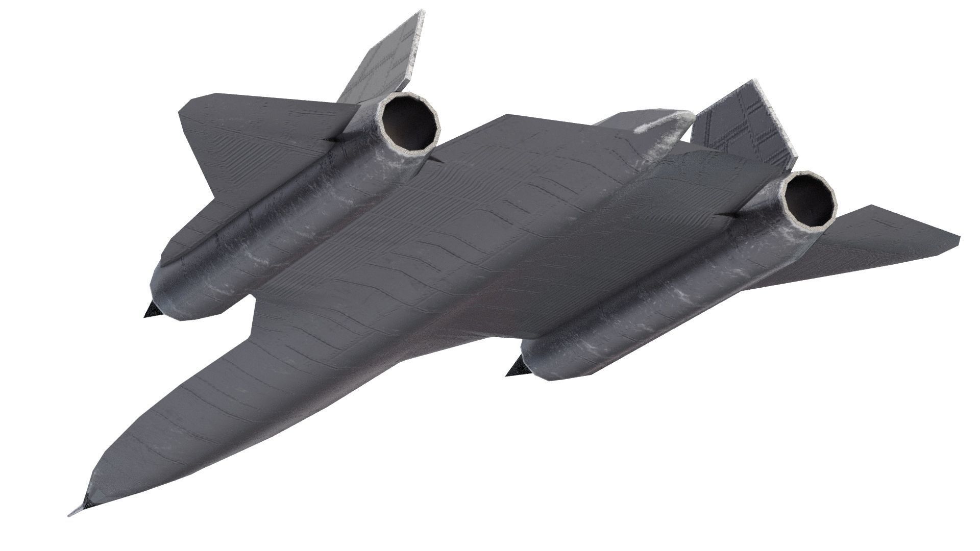 3D model 4K Lowpoly Blackbird in Maya Arnold Material VR / AR / low ...