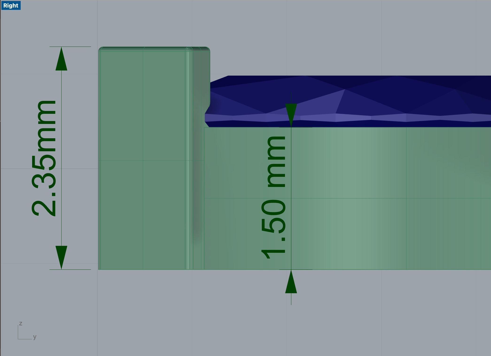 Twig marquise jewelry pendant 3D model 3D printable | CGTrader