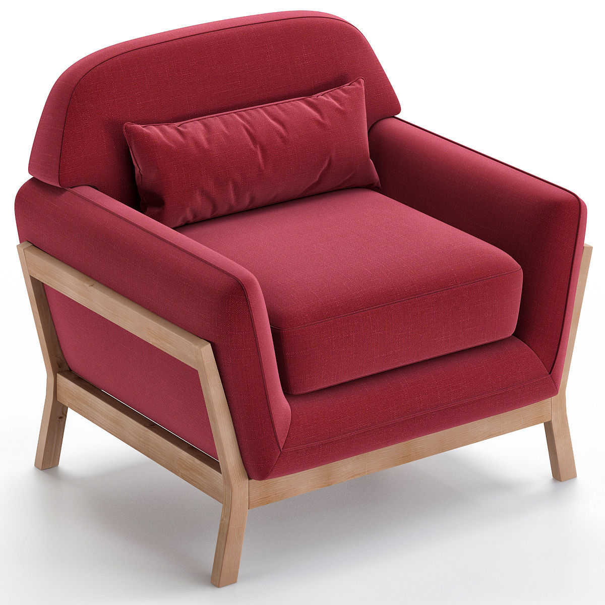 3D model Armchair ennis VR / AR / low-poly | CGTrader