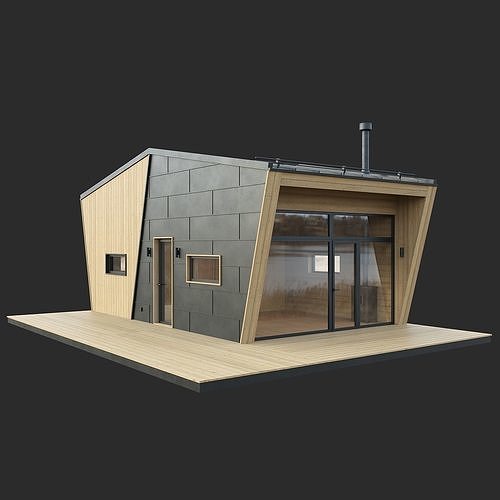 Shell House 3D model | CGTrader