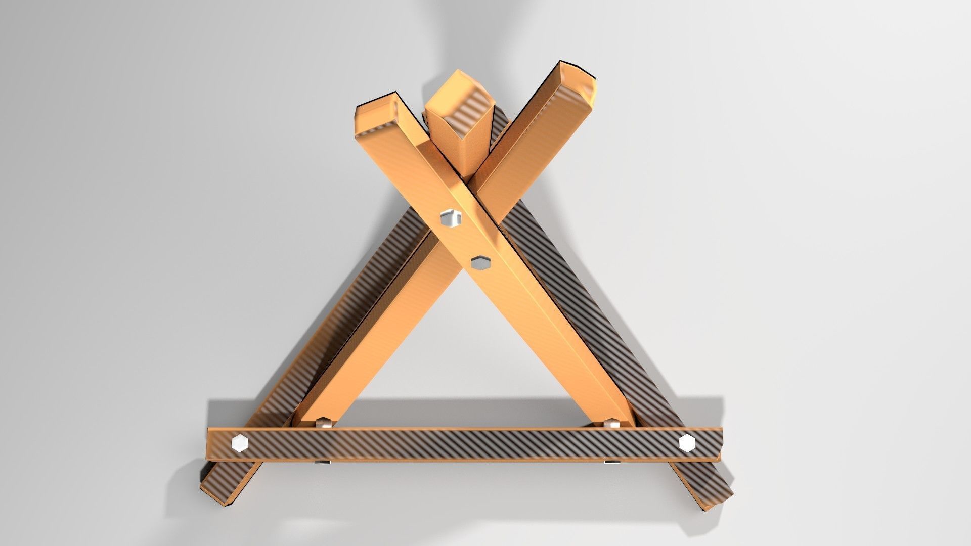 Military Barricade - Pyramid Obstacle 3D model | CGTrader