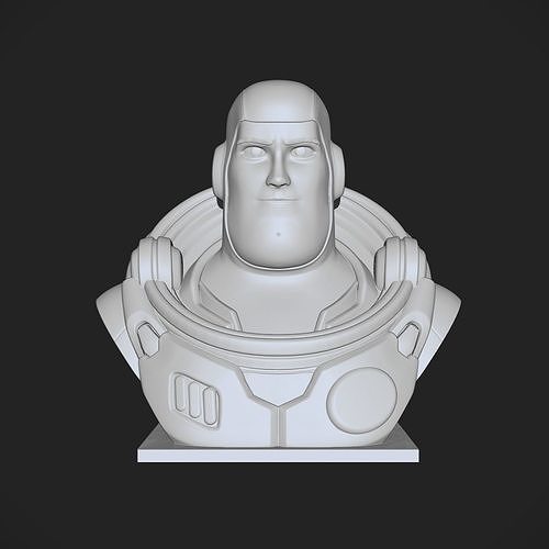BUZZ LIGHTYEAR Bust 3D model 3D printable | CGTrader