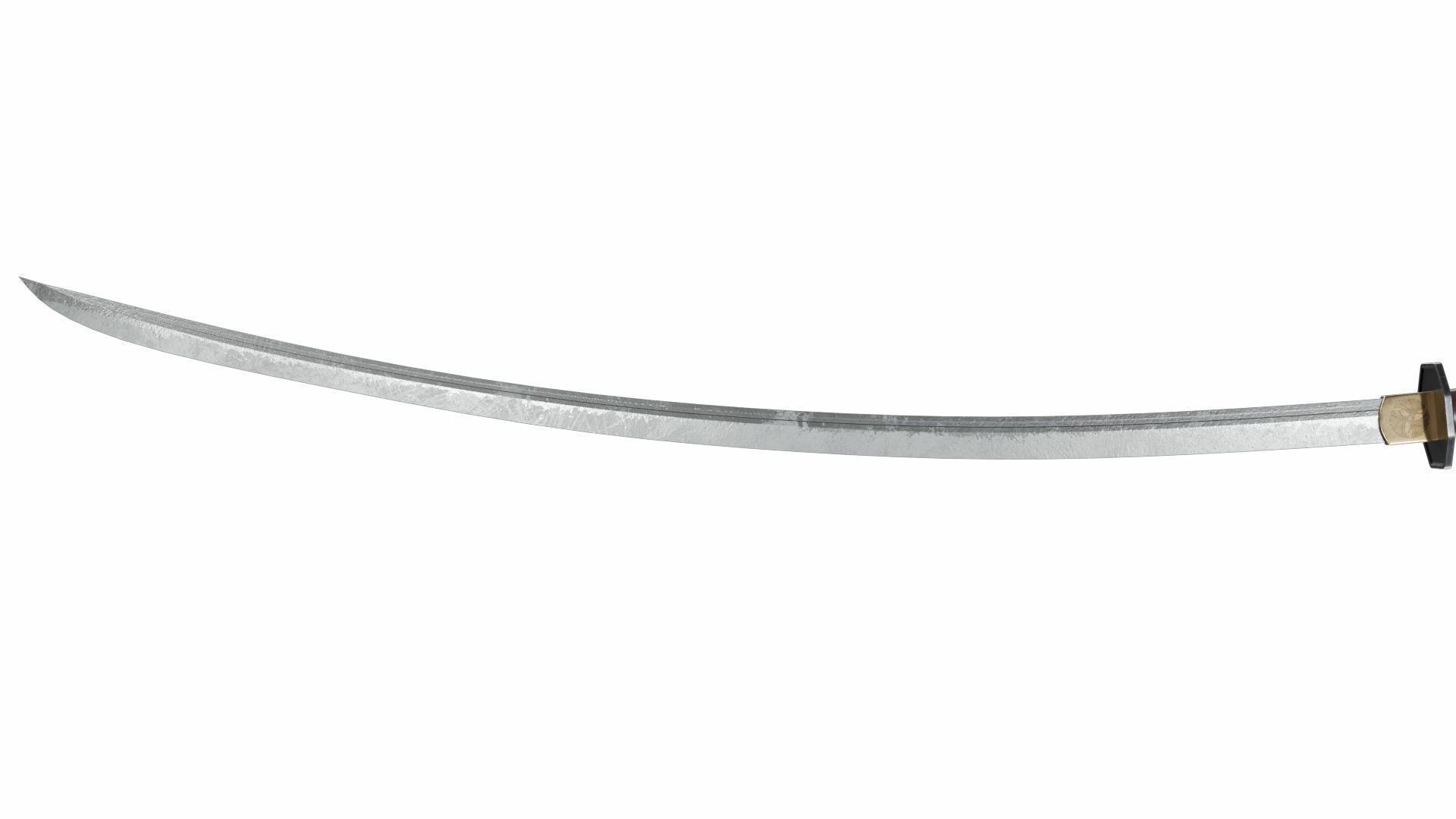 Odachi samurai sword 3D model | CGTrader