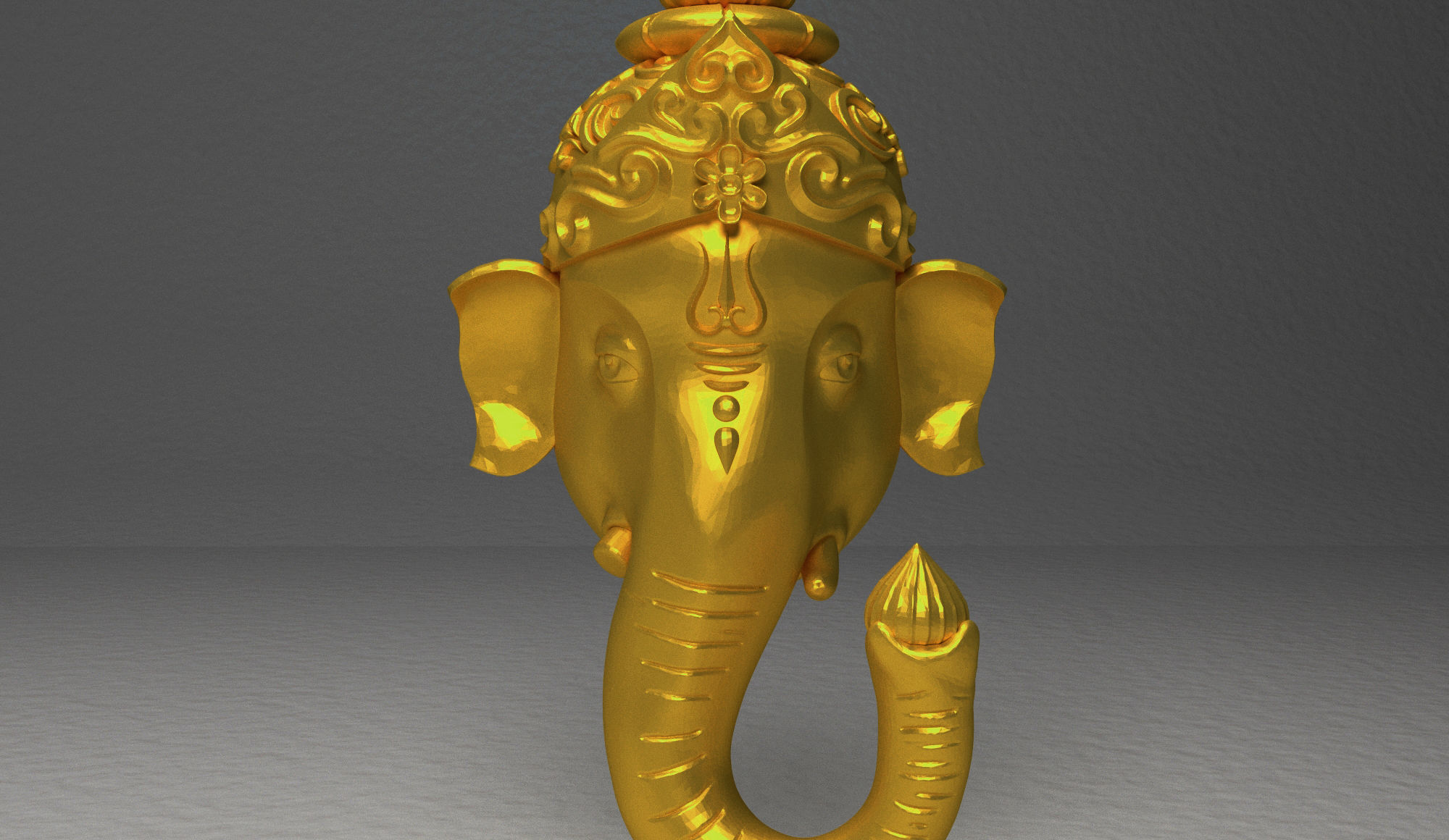 Lord Ganesha Murti Ganehji God Ganpati 3D model 3D printable | CGTrader