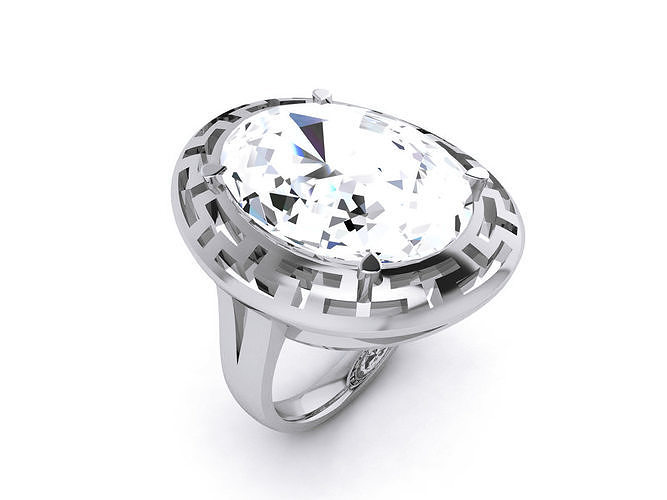 Ring - 8682 3D model 3D printable | CGTrader