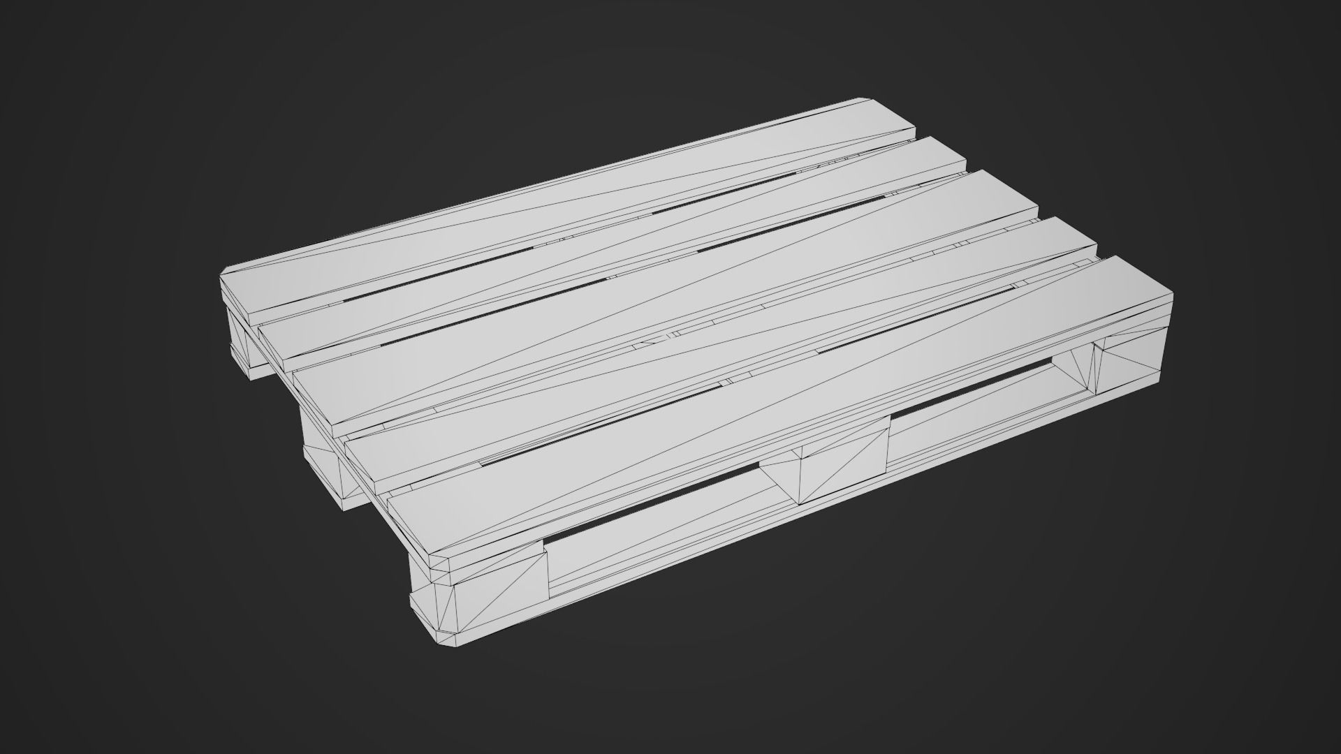 3D model Wooden Pallet Prop VR / AR / low-poly | CGTrader