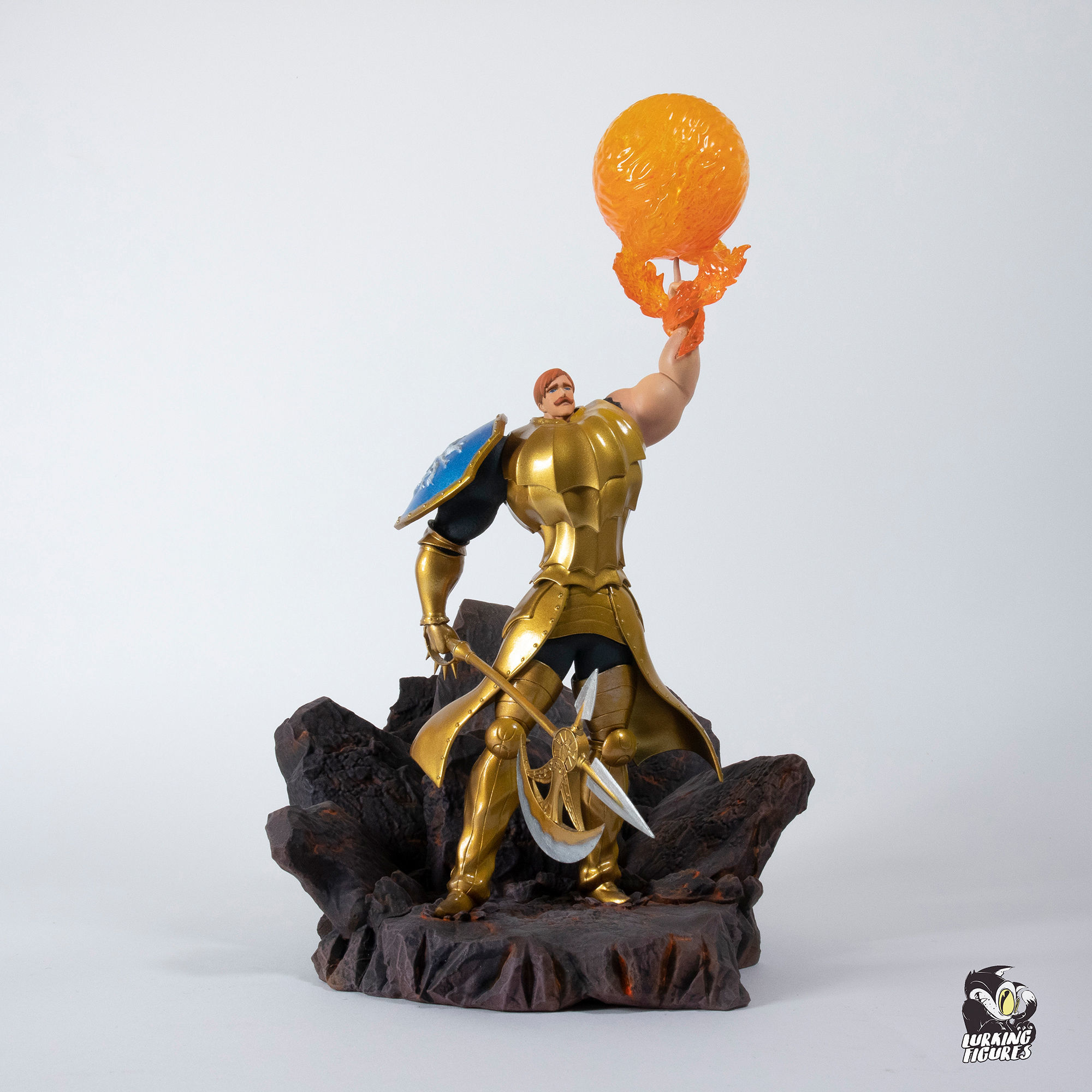 Escanor Statue - Seven deadly sins Anime - Fan art 3D model 3D ...