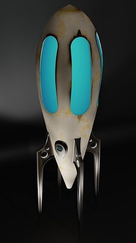 3D model Mosquito Spaceship Artistic Prop VR / AR / low-poly | CGTrader