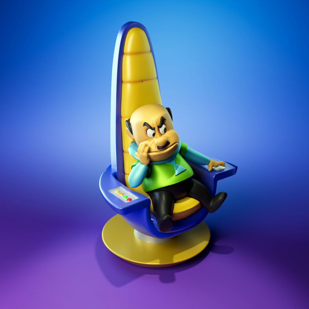 Mr Spacely- The Jetsons 3D model 3D printable | CGTrader