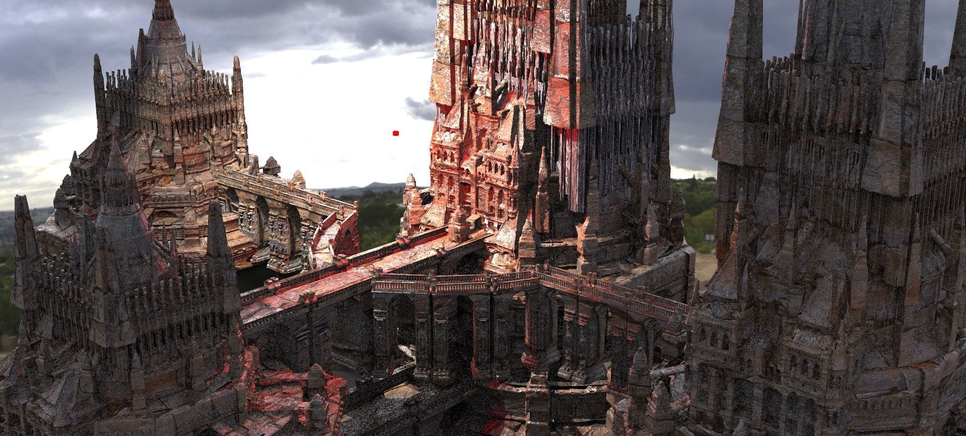 Barons City Architecture Kit bash 3D model | CGTrader