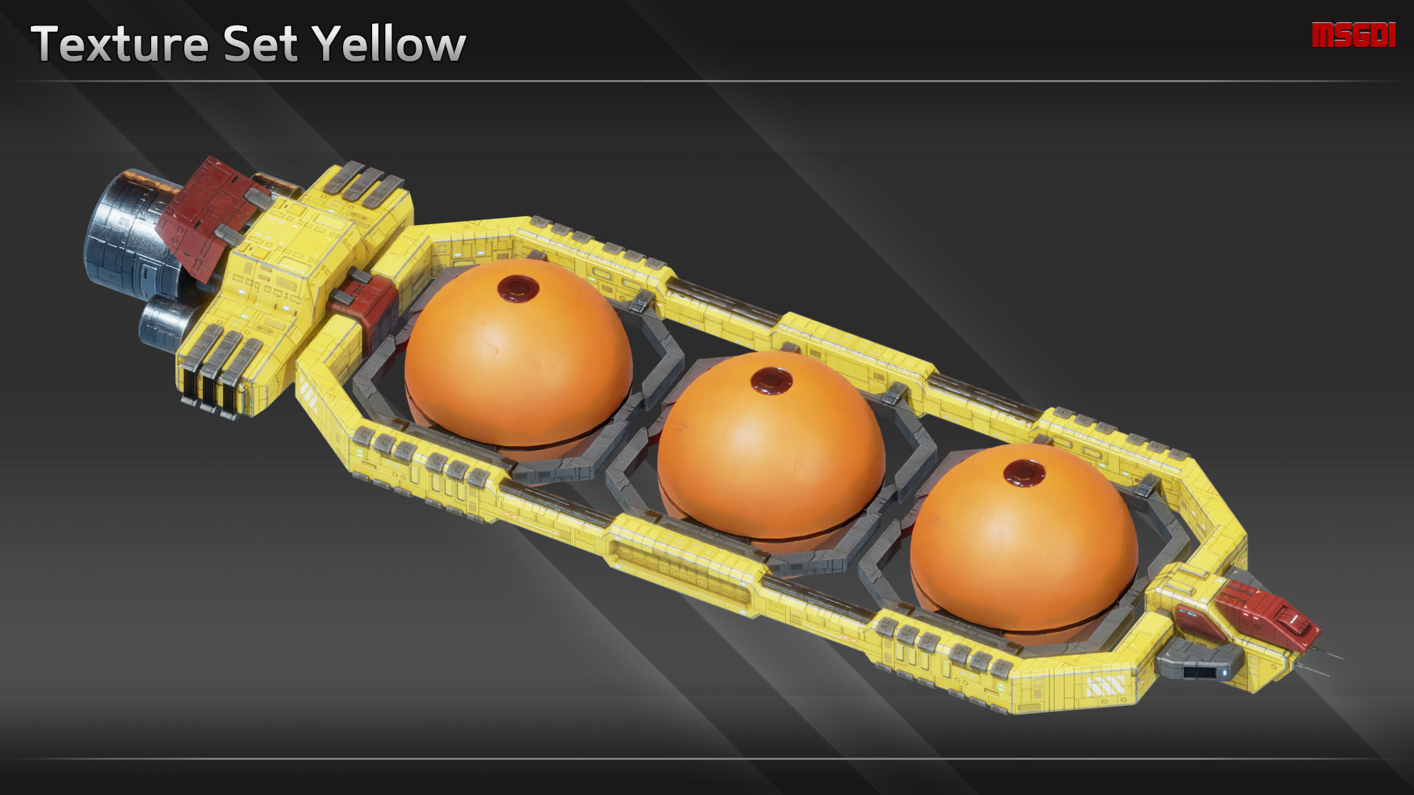 3D model Spaceship TS12 Medium Tanker VR / AR / low-poly | CGTrader