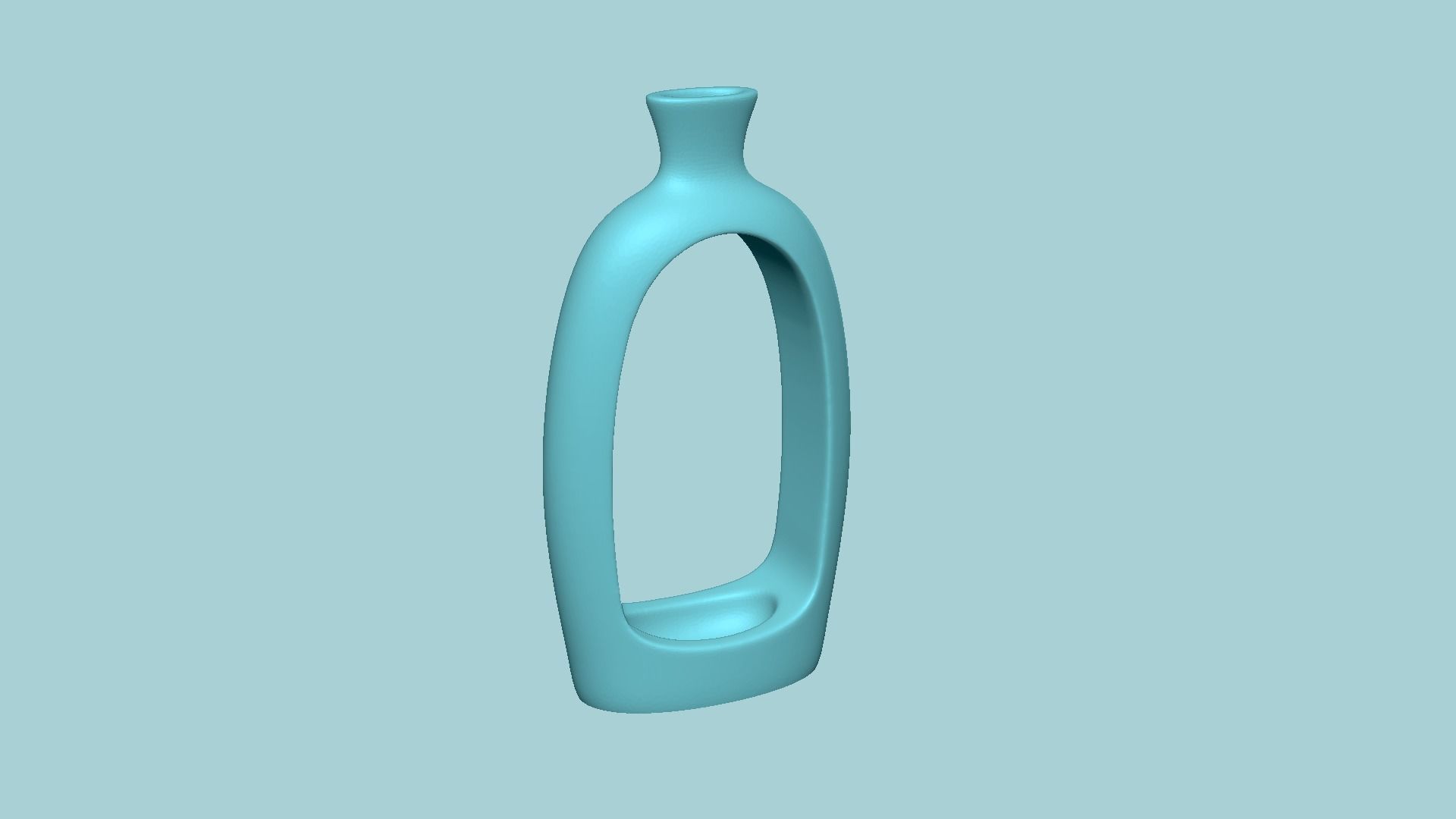 Empty Vases 02 - Modern Plant Vase - STL Printable 3D model 3D ...